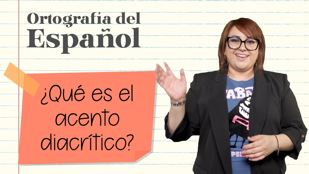 ¿Qué es un acento diacrítico? – Educación y Publicaciones Editorial