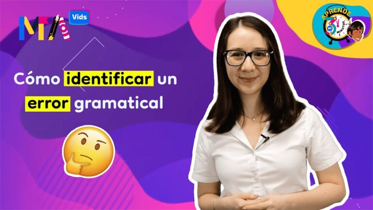 ¿Qué es un error gramatical y cómo evitarlo? – Educación y ...