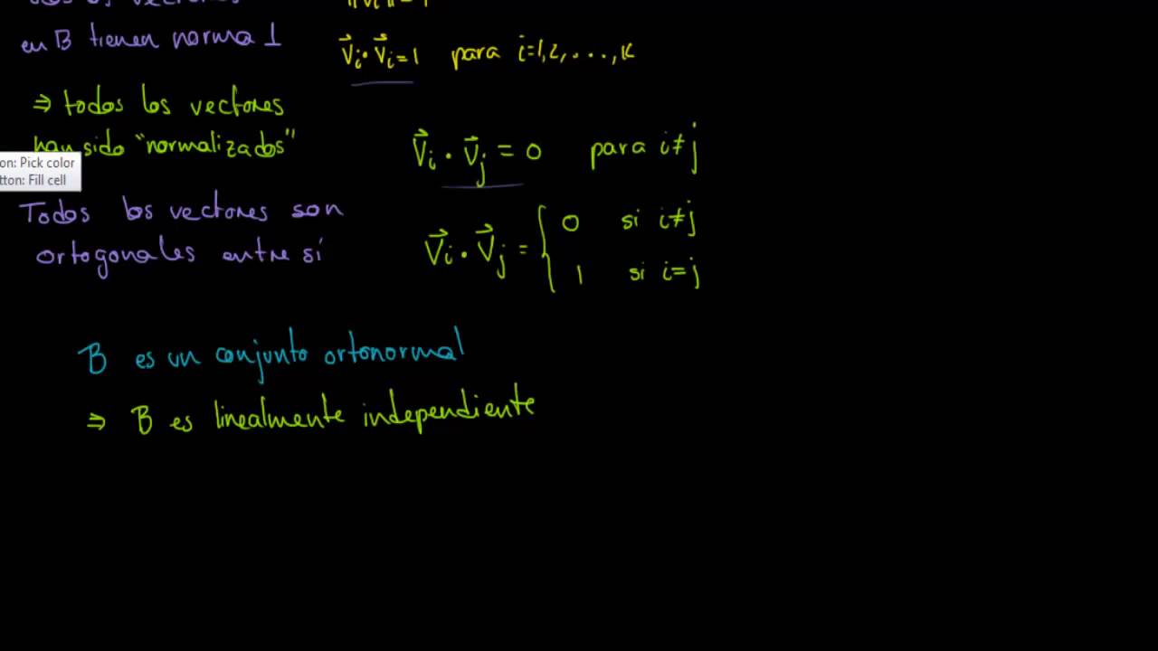 ¿Qué es una base ortonormal? – Educación y Publicaciones Editorial