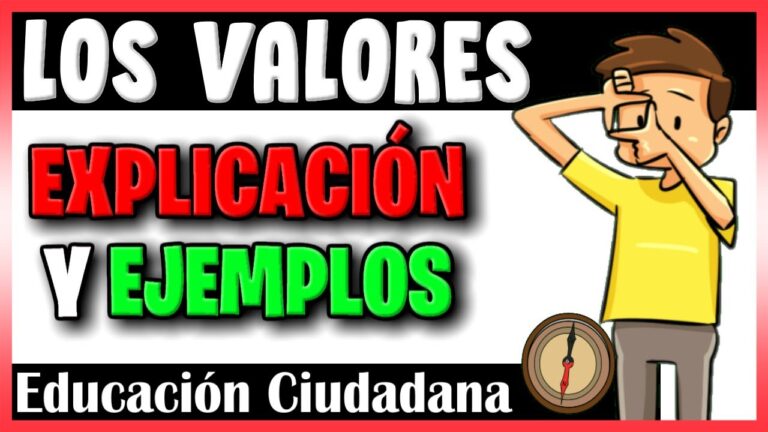 100 valores y su significado: una guía completa – Educación y ...