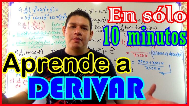 Aprender a derivar paso a paso: guía completa – Educación y ...