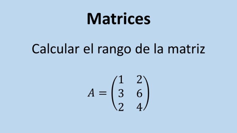 Cómo calcular el determinante de una matriz 3×2 – Educación y ...