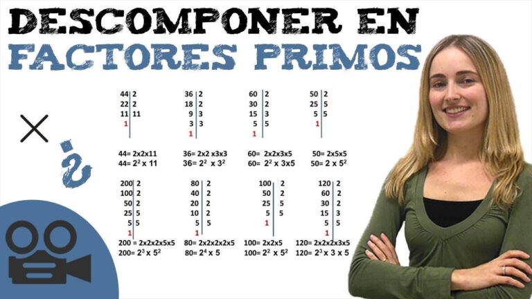 Ejercicios para descomponer en factores primos – Educación y ...