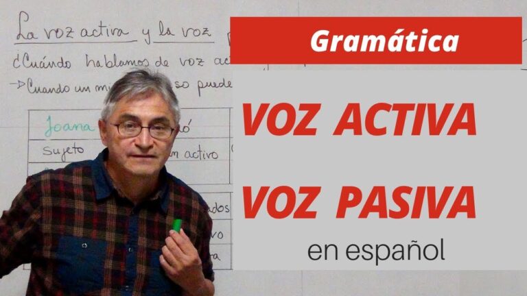 La utilización de la voz pasiva en español – Educación y Publicaciones ...