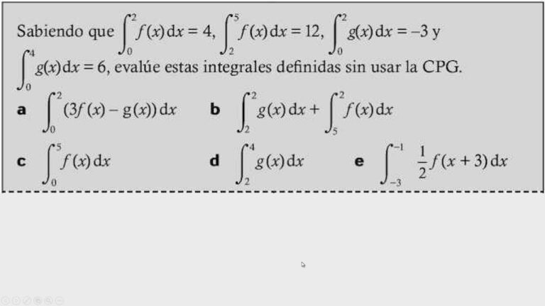 Las propiedades de la integral definida: todo lo que necesitas saber ...