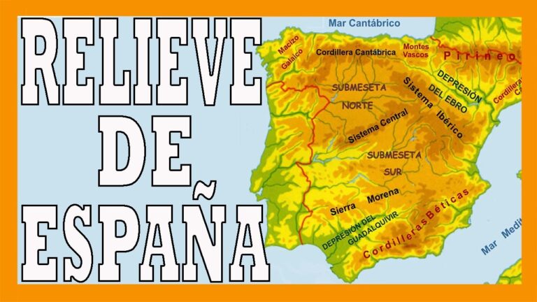 Mapa físico interactivo de España: descubre sus cabos y golfos ...