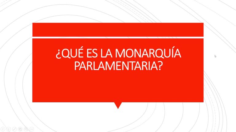 ¿En qué consiste la monarquía parlamentaria? – Educación y ...