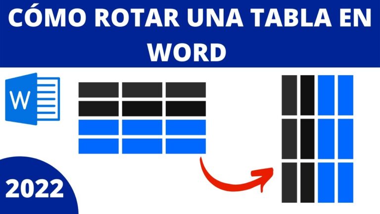 Cómo poner una tabla apaisada en Word – Educación y Publicaciones Editorial