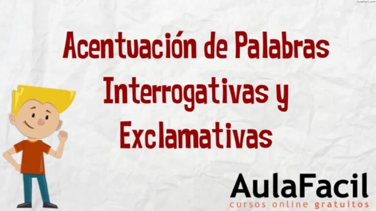 Ejercicios de acentuación de interrogativos y exclamativos – Educación ...