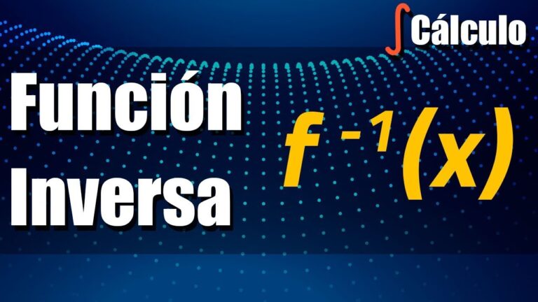 Ejercicios resueltos de la inversa de una función – Educación y ...