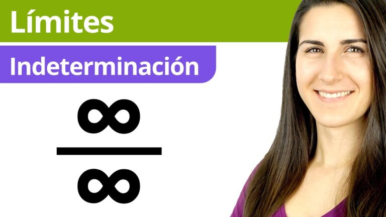 La indeterminación del infinito partido por infinito
