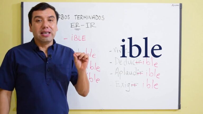 Palabras con el sufijo «able» en español – Educación y Publicaciones Editorial