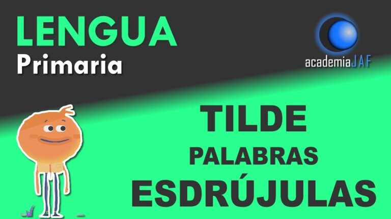 Palabras con tilde en la «o» esdrújulas – Educación y Publicaciones ...