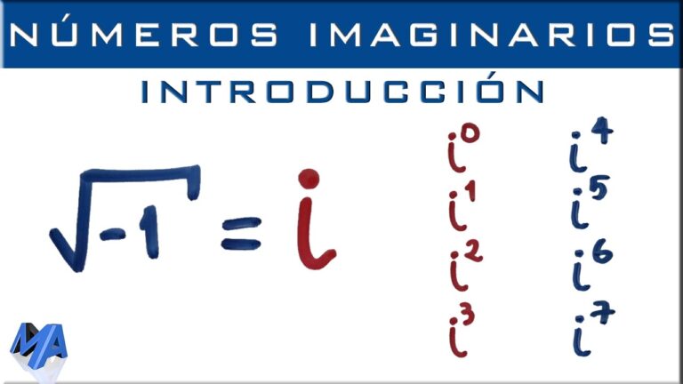¿Qué es "i" en matemáticas?