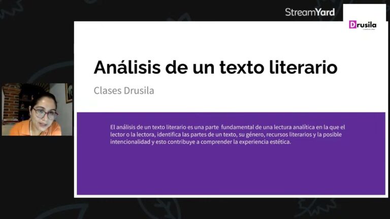 Análisis de un texto literario – Educación y Publicaciones Editorial