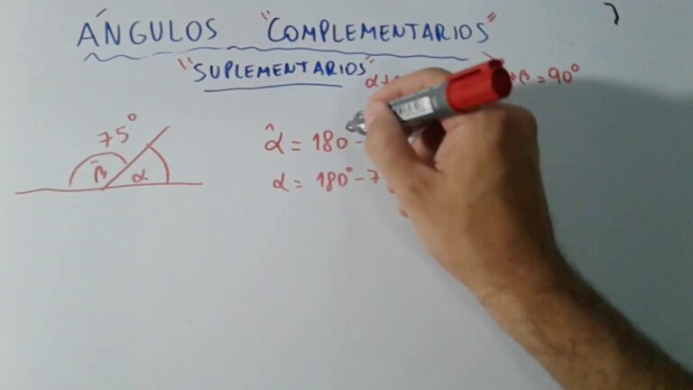 Aprende a resolver ejercicios de ángulos complementarios y ...