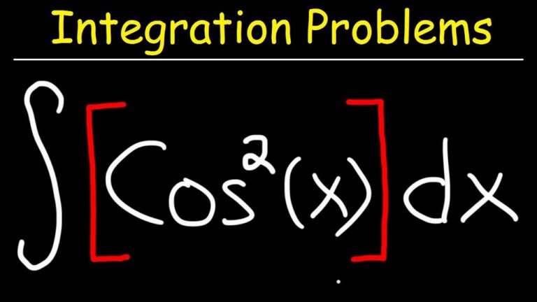 Cálculo de la integral de cos^2 x dx – Educación y Publicaciones Editorial