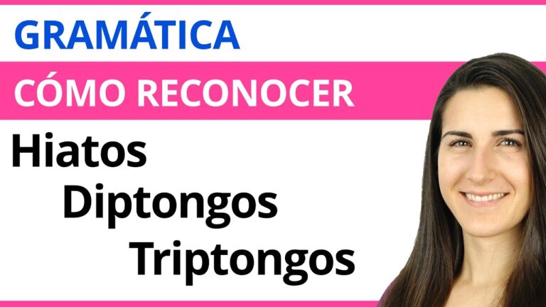 Ejemplos de diptongos y triptongos en español – Educación y ...