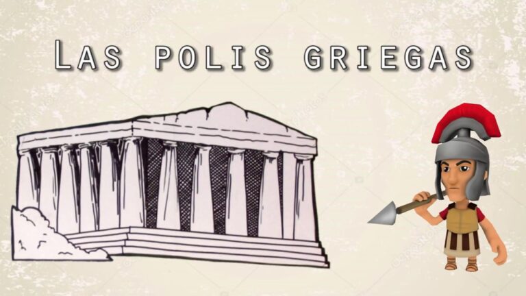 El mapa de las polis griegas