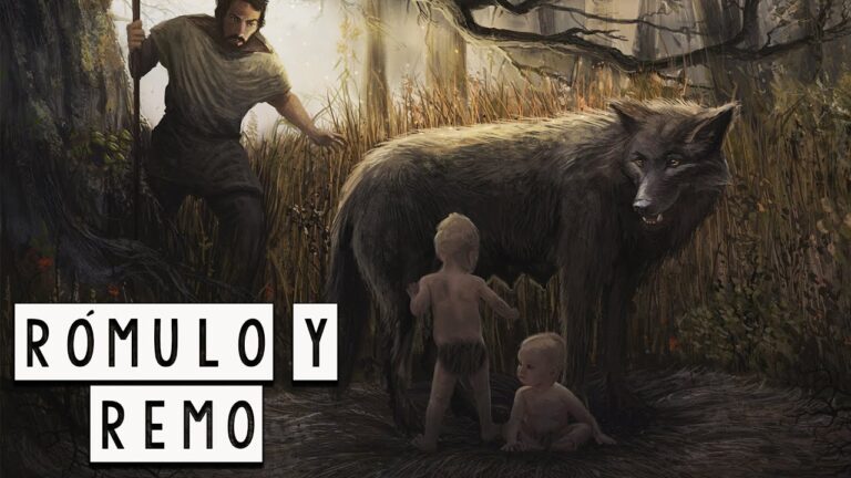 La leyenda de la loba que amamantó a Rómulo y Remo – Educación y ...