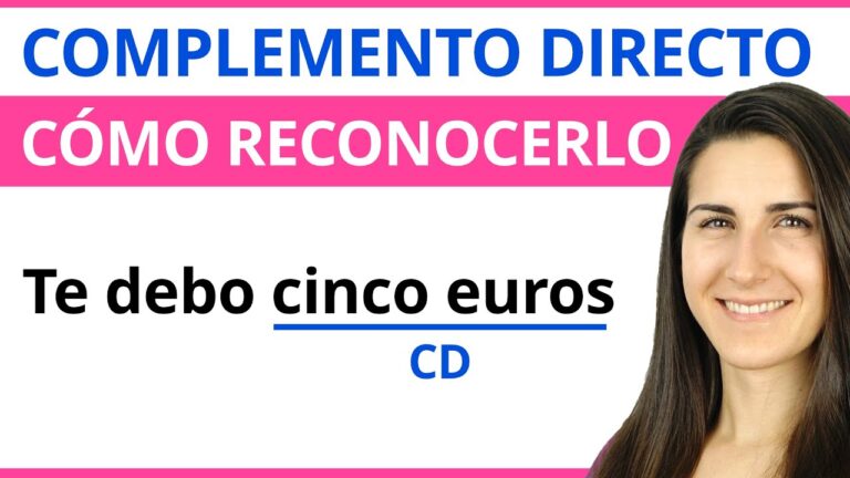 Qué se le pregunta al complemento directo – Educación y Publicaciones Editorial