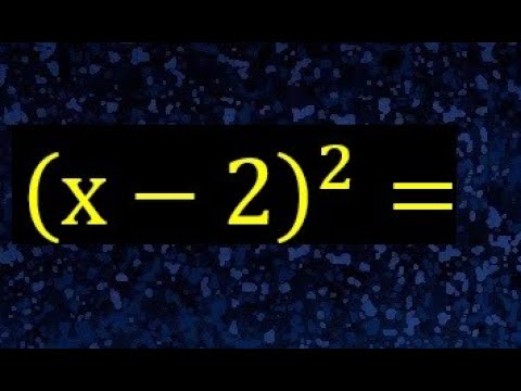 Resolver la ecuación (x-2)^2 – Educación y Publicaciones Editorial