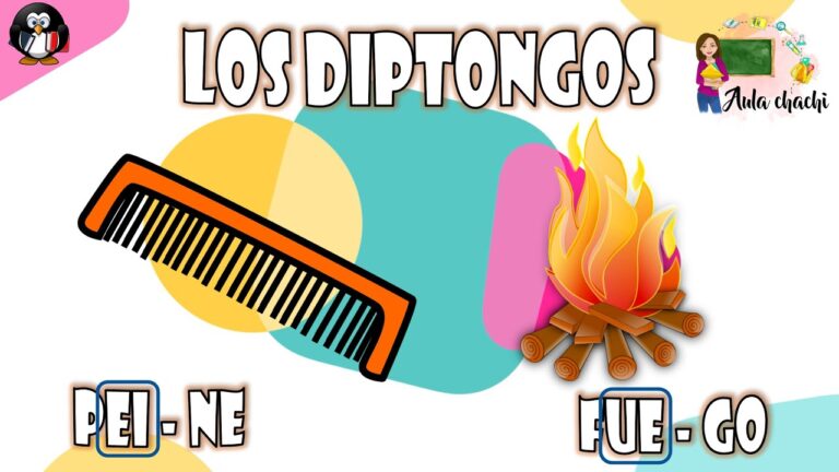 ¿Qué es un diptongo? Explicación para niños – Educación y Publicaciones ...